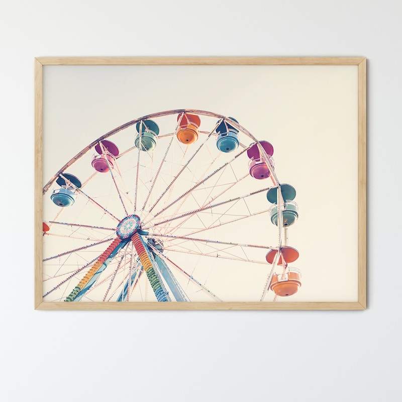 Ferris Wheel Art - Etsy