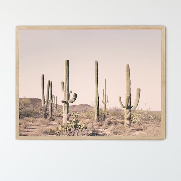 Cactus Print - Etsy
