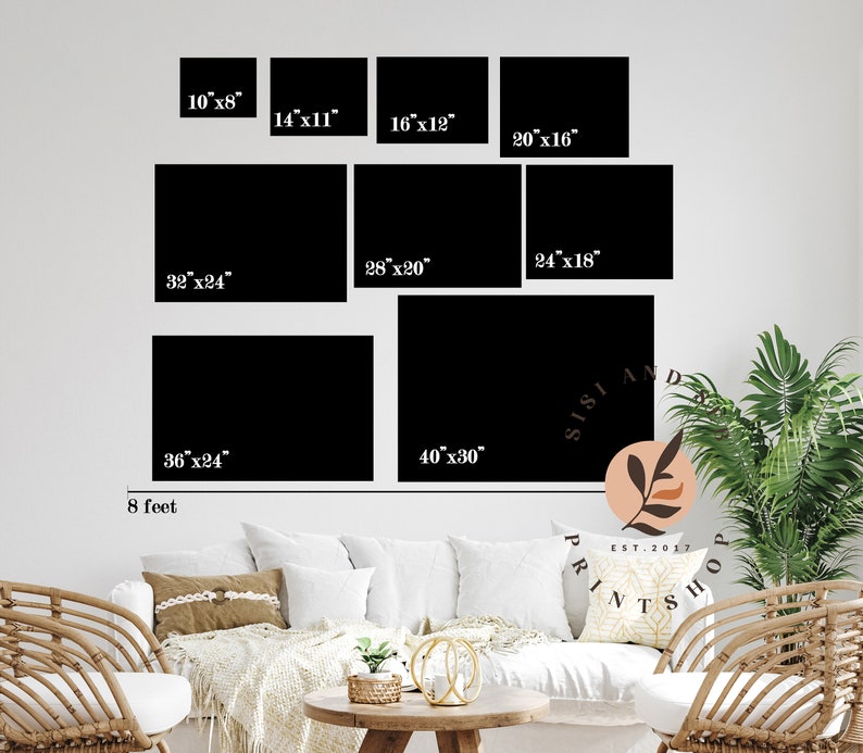 Framed Ocean Print, Large Coastal Wall Art, Framed Beach Prints ...