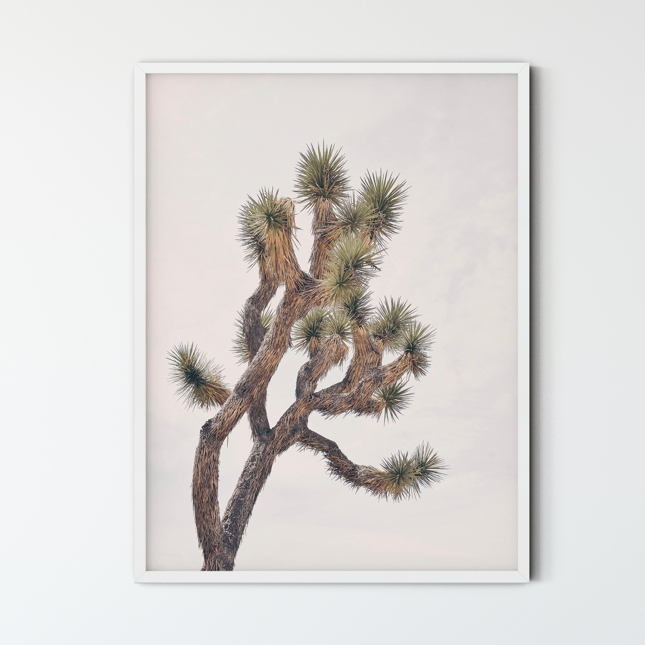 Joshua Tree Print Set – Boho Desert Wall Art, Modern Minimalist ...
