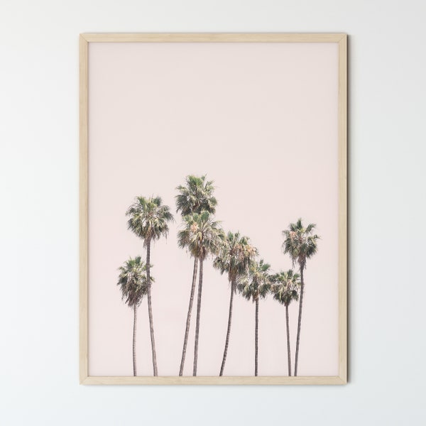 Framed Palm Tree Art - Etsy