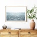 Ocean Horizon Art Print, Unframed Print, Calming Sea, Minimalist ...