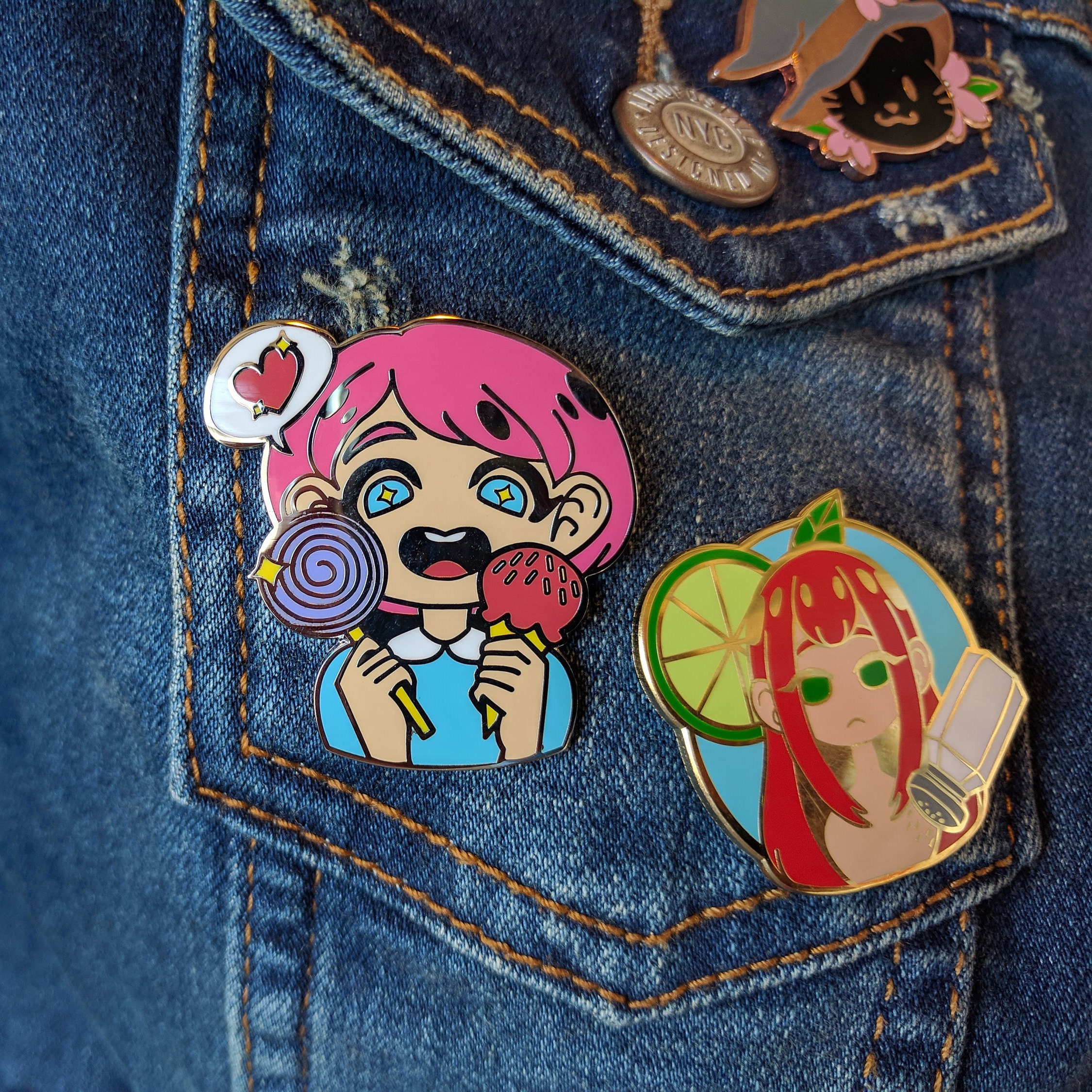 Sugar Rush Hard Enamel Pin Candy Lapel Pin Cute Enamel Pin | Etsy