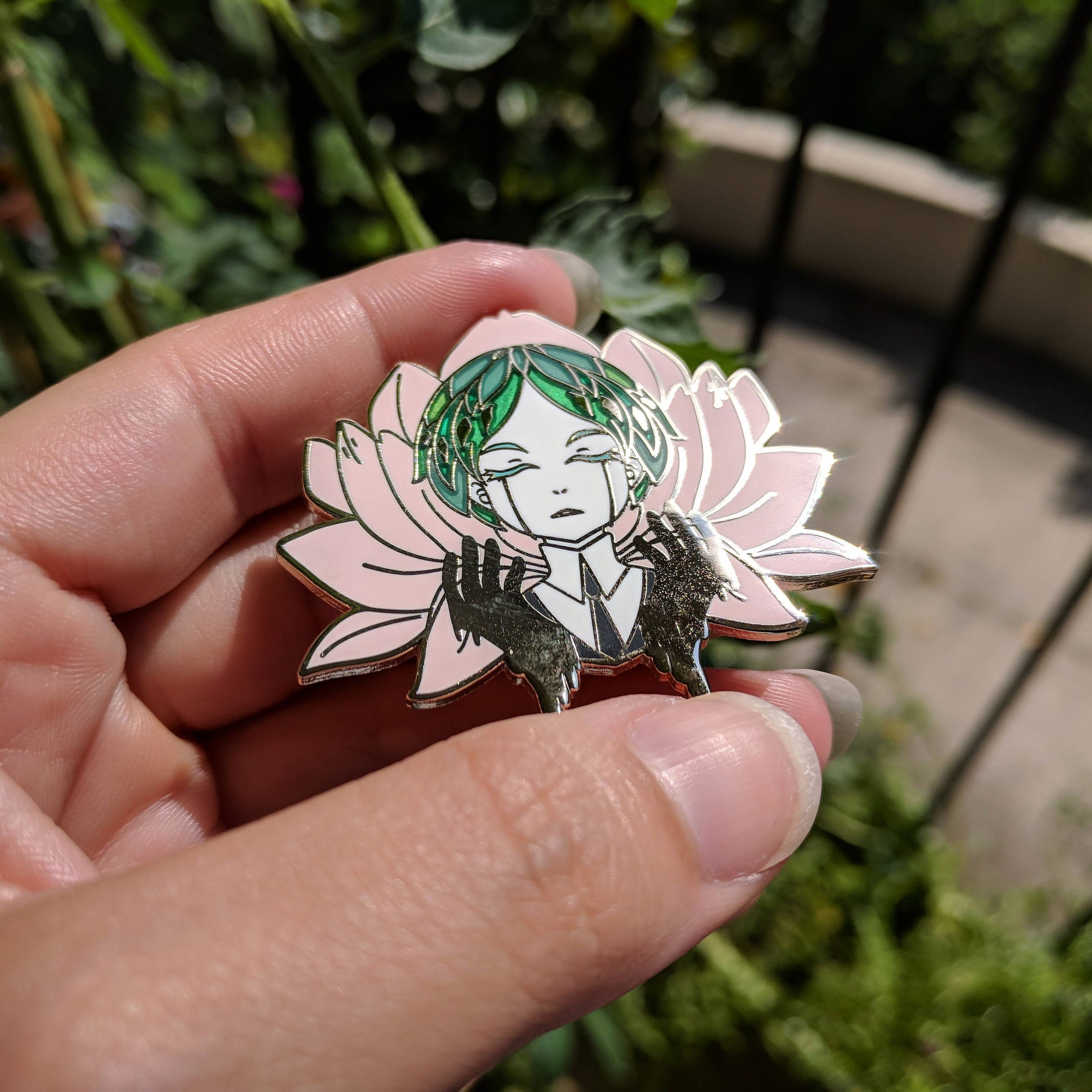 Hnk Land of the Lustrous Phos Translucent Enamel Pin - Etsy
