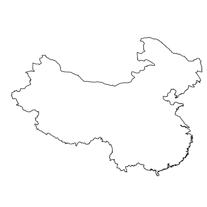 Individual World Countries Maps SVG, Country Nation National Map ...