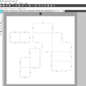 3D Paper Block Puzzle Cube Pattern – SVG, PDF, DXF, Studio3 Files by ...