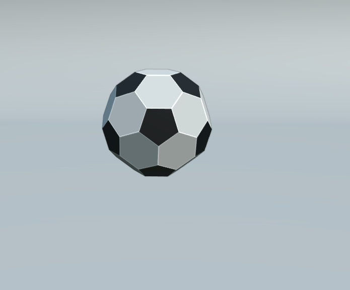 Paper Soccer Ball DIY Printable PDF Template - Papercraft Football ...