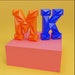 3D Letters Box A to Z, Cutting Files for Manual or Machine, Die Cut ...