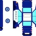 3D Police Car Paper Craft Template | PDF File | DIY Vehicle Model ...