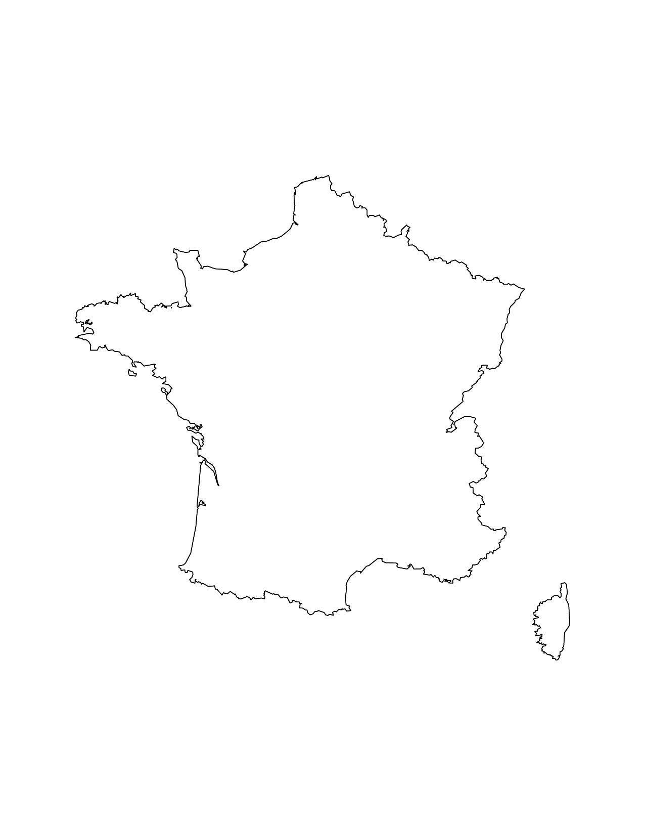 World Countries Map Outlines | PDF, SVG, DXF, Png | Digital Cut Files ...
