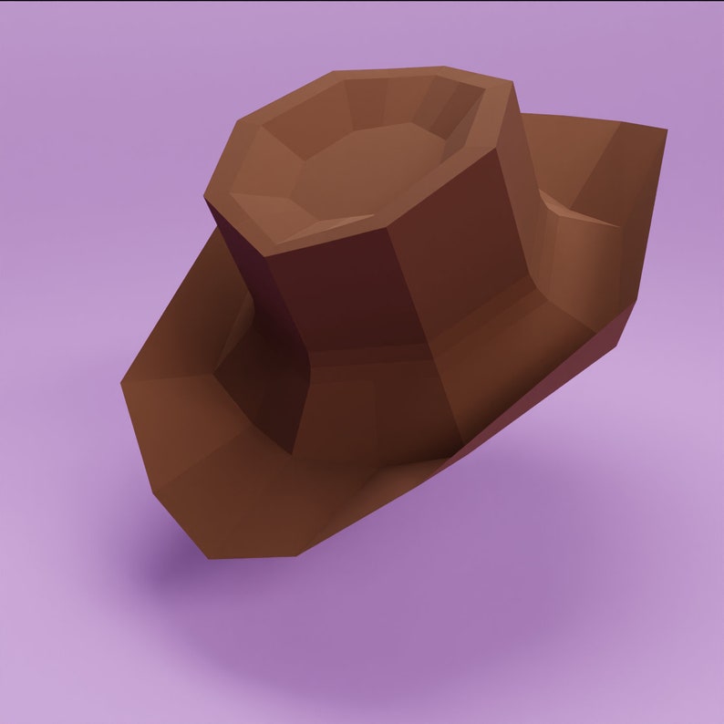 DIY Papercraft Hat, Pre-cut Kit,party Hat,cowboy Hat,paper Hat, DIY ...