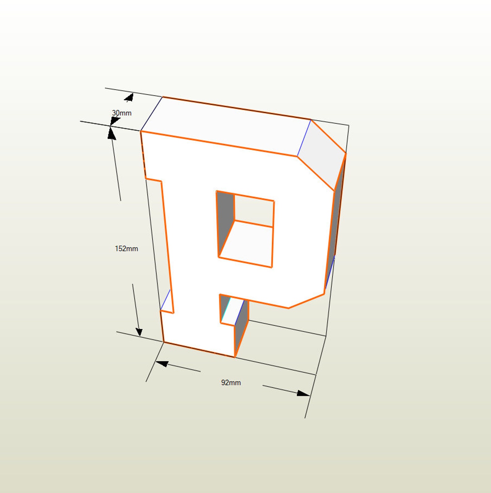 3D Layred Letters A to Z, Cutting Files for Manual or Machine, Die Cut ...