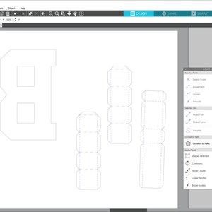 3D Letters A to Z, Cutting Files for Manual or Machine, Die Cut ...