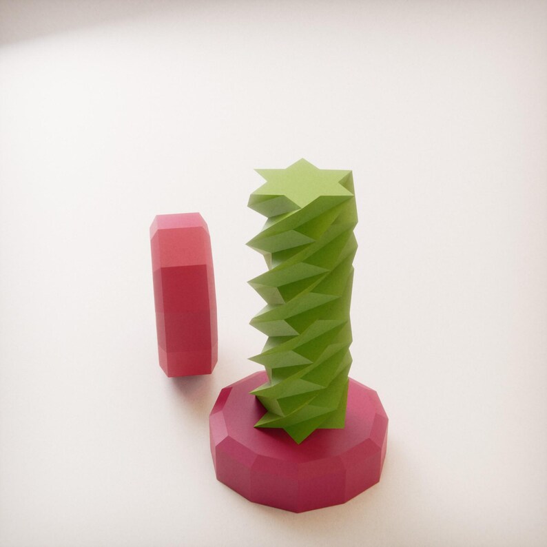 3D Bolt and Nut Papercraft Gift Box – SVG, PDF, DXF, Studio3 Files by ...