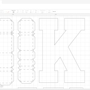 3D Letters A to Z, Cutting Files for Manual or Machine, Die Cut ...