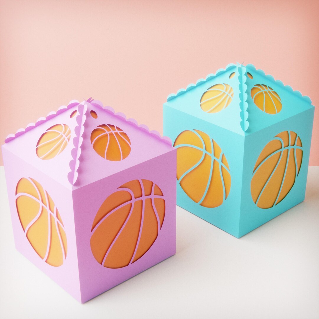 Gift Box Basketball SVG, Happy Gift Box Boy PDF, Girl DXF Cricut Cut ...