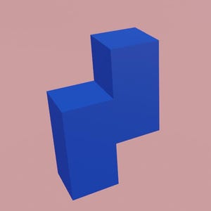 3D Paper Block Puzzle Cube Pattern – SVG, PDF, DXF, Studio3 Files by ...