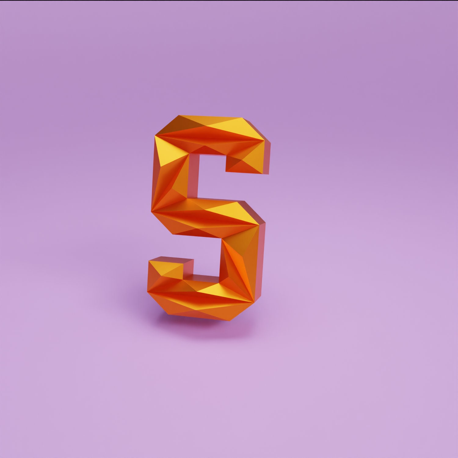 3D Letters A to Z, Papercraft LETTER, Low Poly ALPHABET, Decor for Home ...