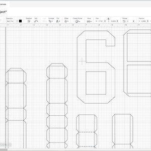 3D Layered Number 0 to 9, Printable PDF Files for Manual Cutting, SVG ...