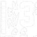 3D Craft Numbers 0 to 9, PDF Cutting Files for Manual, Cricut Machine ...