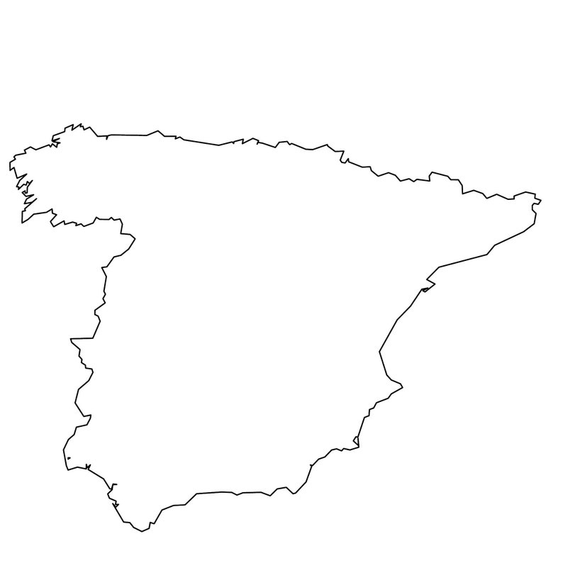 Individual World Countries Maps SVG Country Nation National - Etsy Ireland