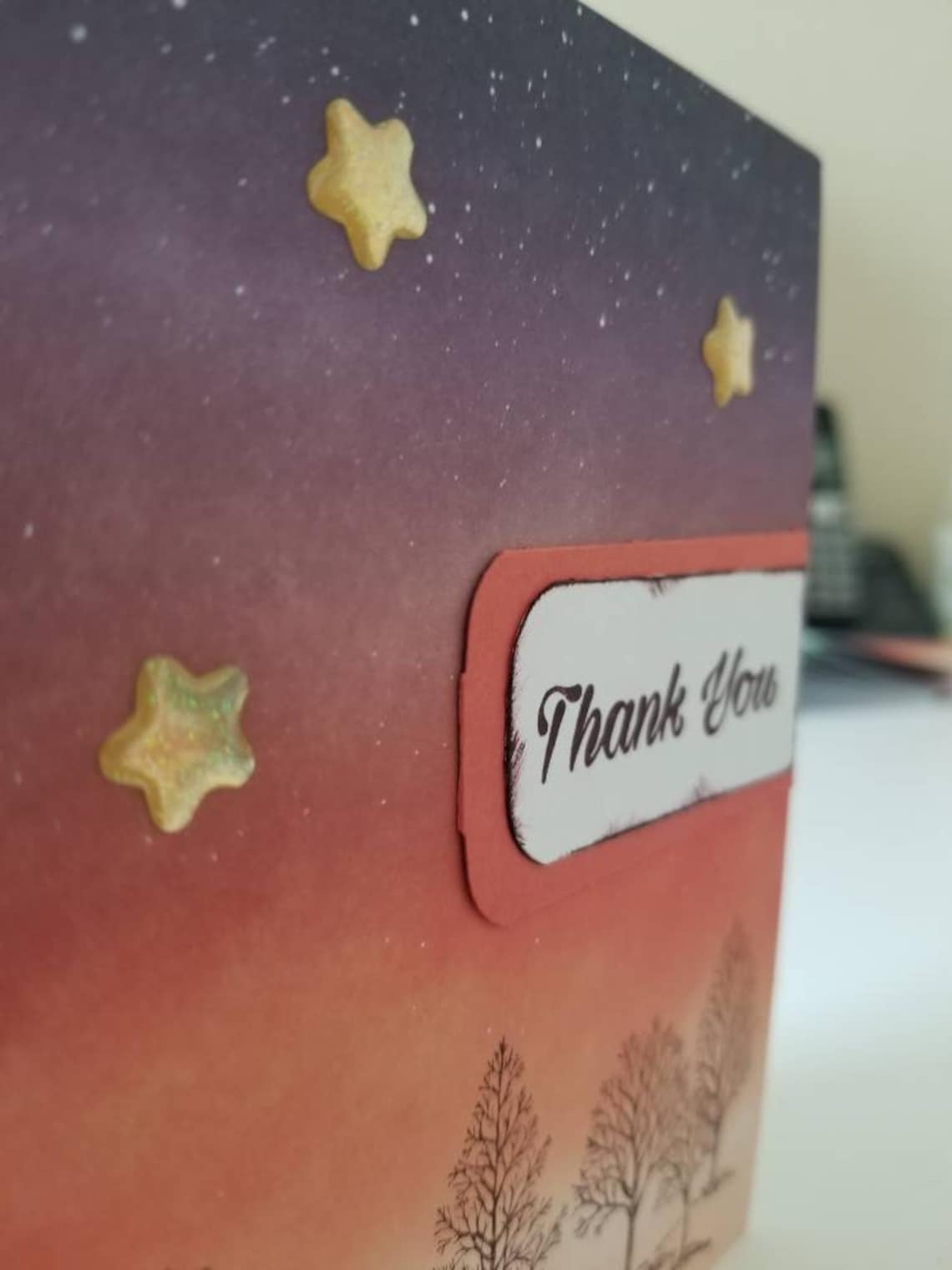 Thank You Card - Etsy