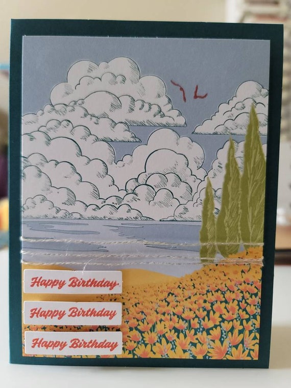 Happy Birthday Card - Etsy