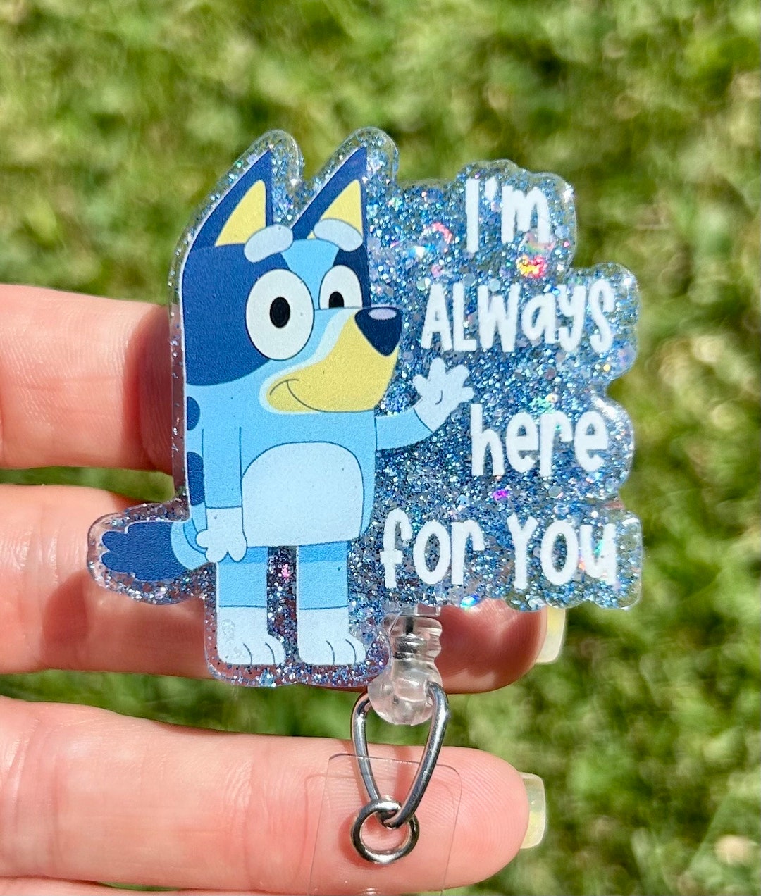 Bluey Badge Reel - Etsy