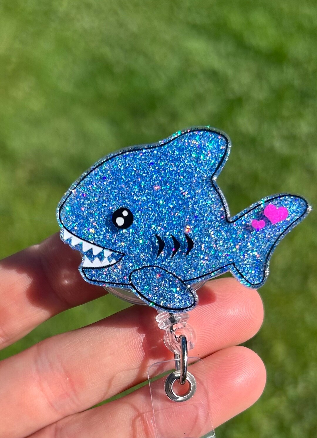 Baby Shark Badge Reel - Etsy