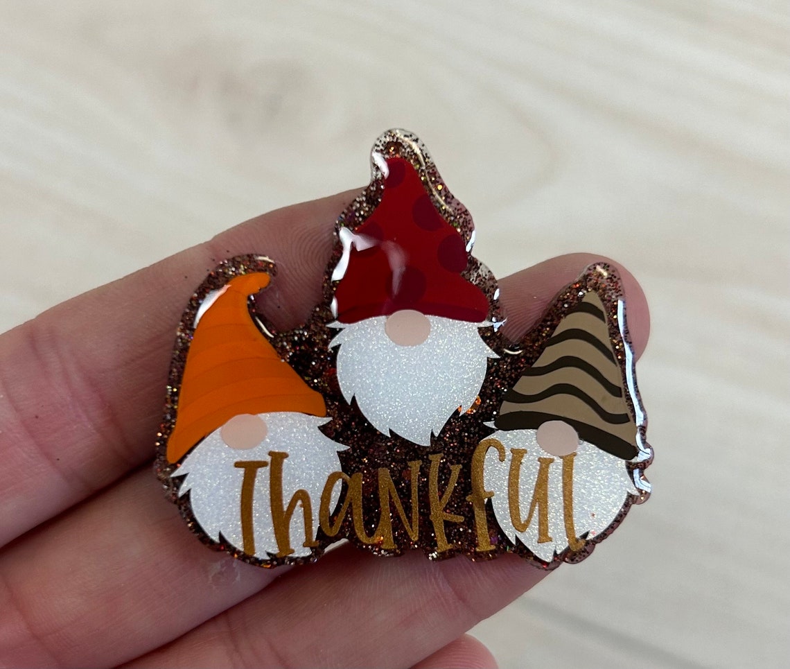 Thankful Gnomes Badge Reel - Etsy