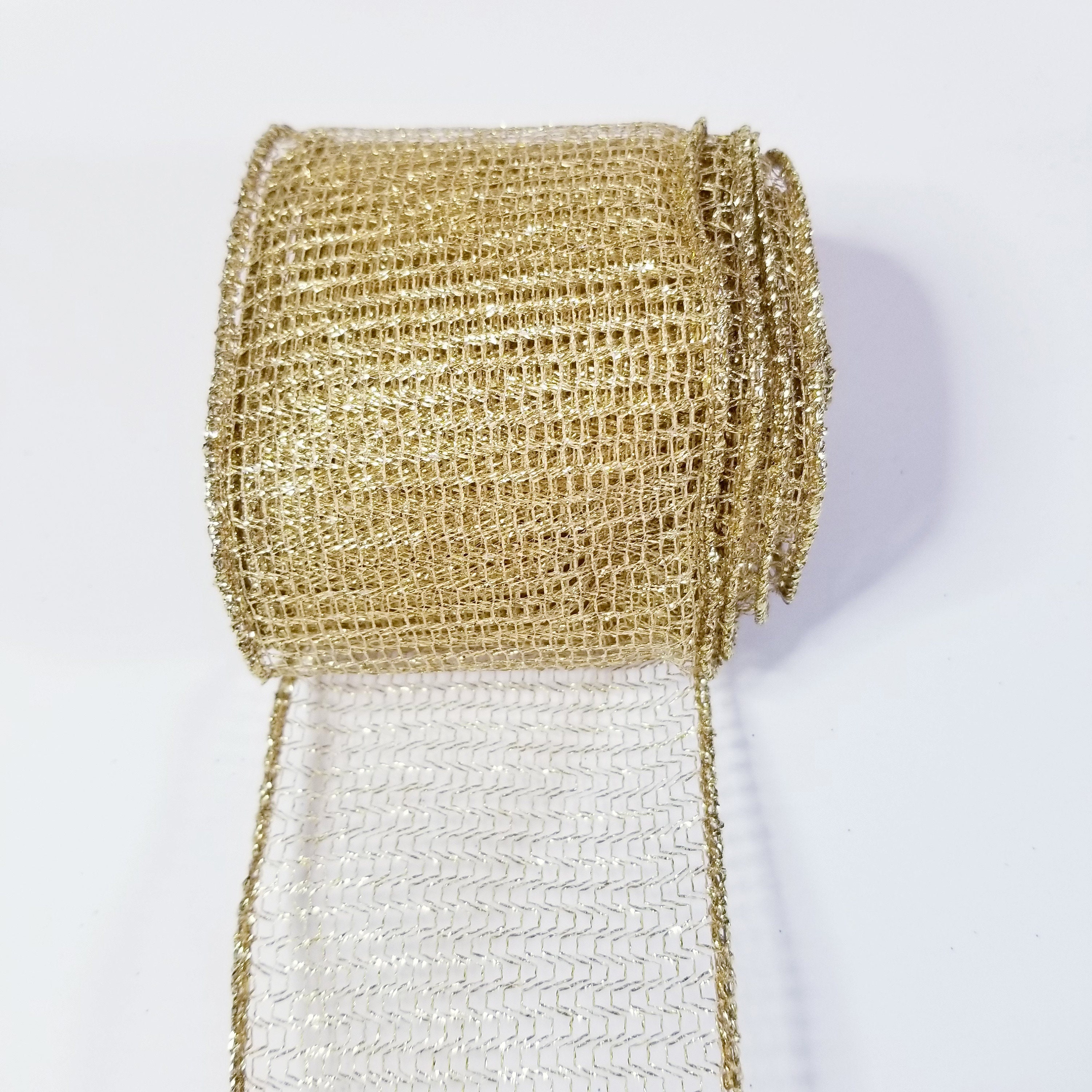 Vintage Mesh Ribbon, Glitter Net Ribbon, Ribbon for Bow, Embellish ...