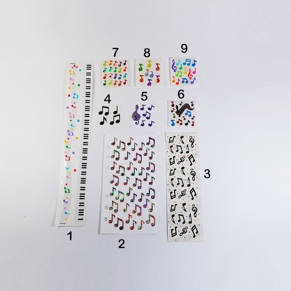 Music Sticker - Etsy