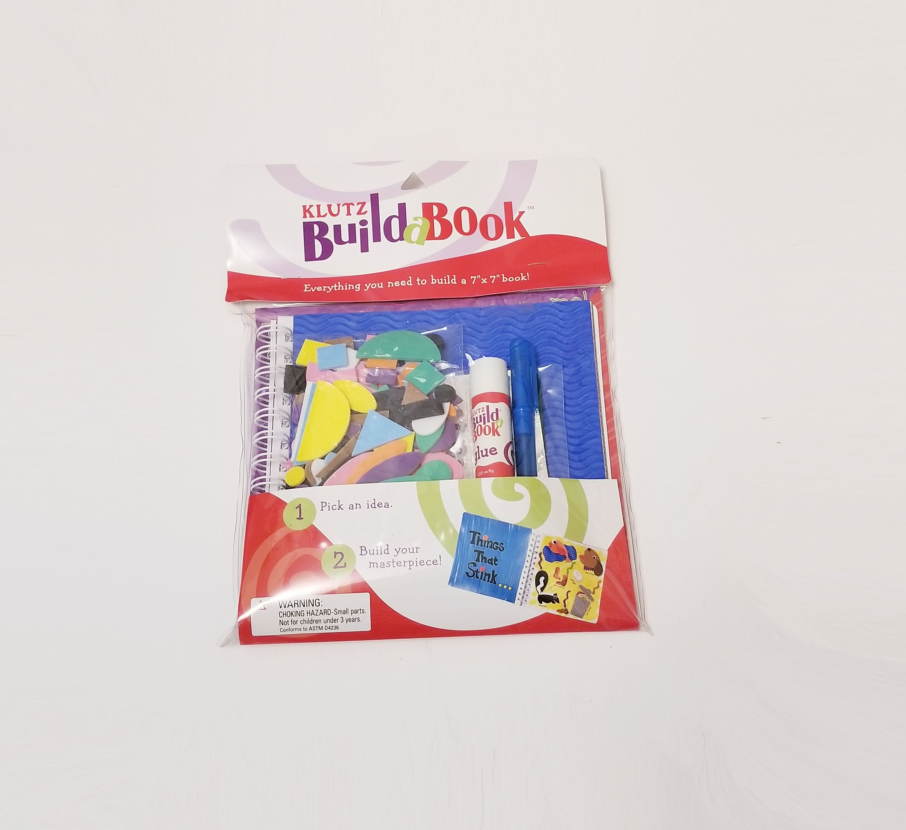Vintage Klutz Build a Book Activity Kit-fun Activity for Kids - Etsy