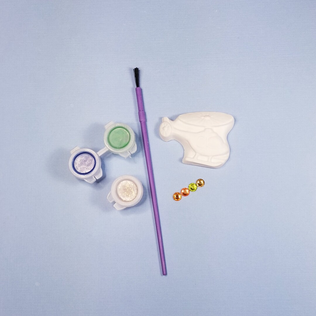 Helicopter Paint Your Own Plaster Craft Kit-chopper Paint Your Own ...