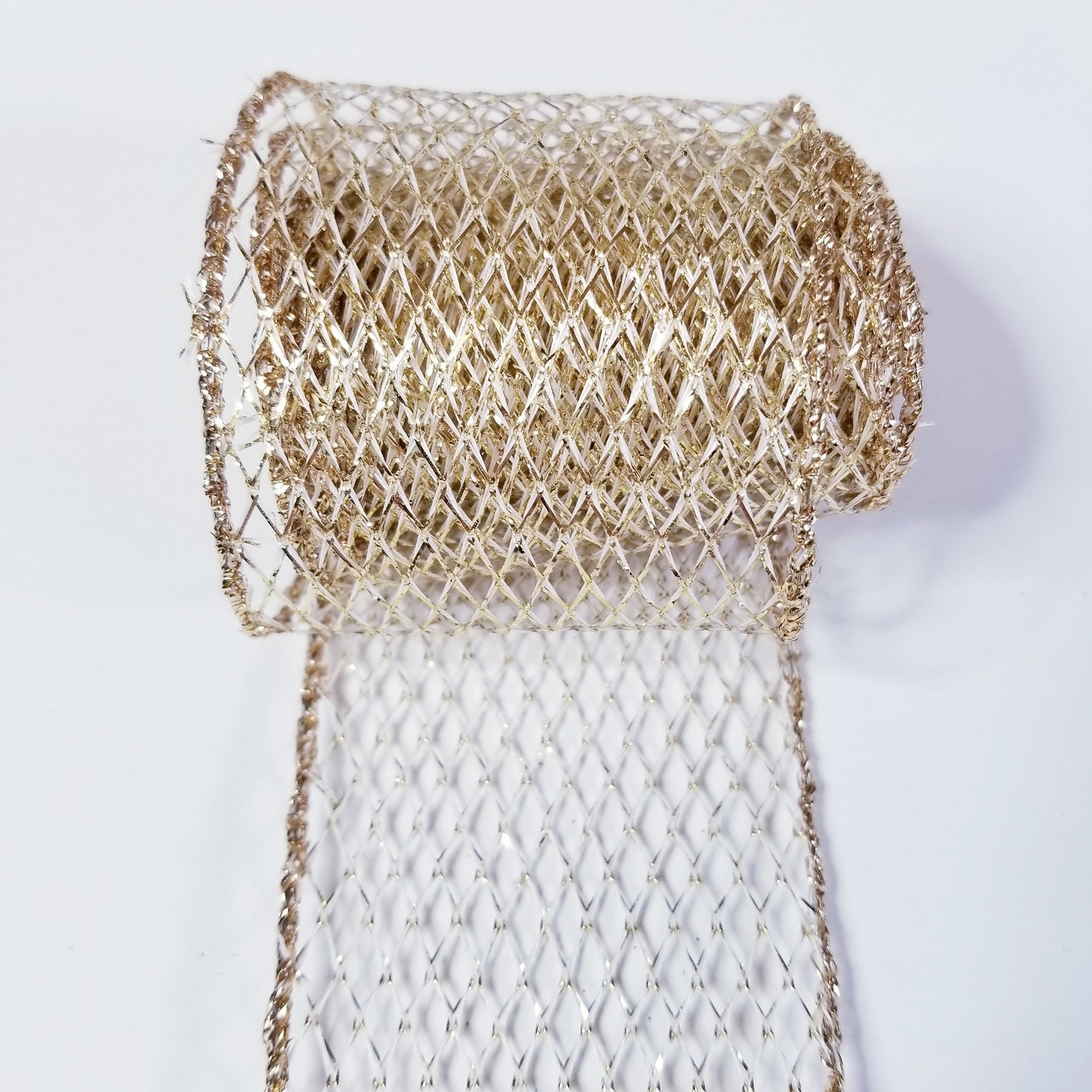 Vintage Mesh Ribbon, Glitter Net Ribbon, Ribbon for Bow, Embellish ...