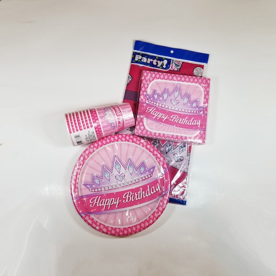 Happy Birthday Princess Party Set Party Package-princess - Etsy
