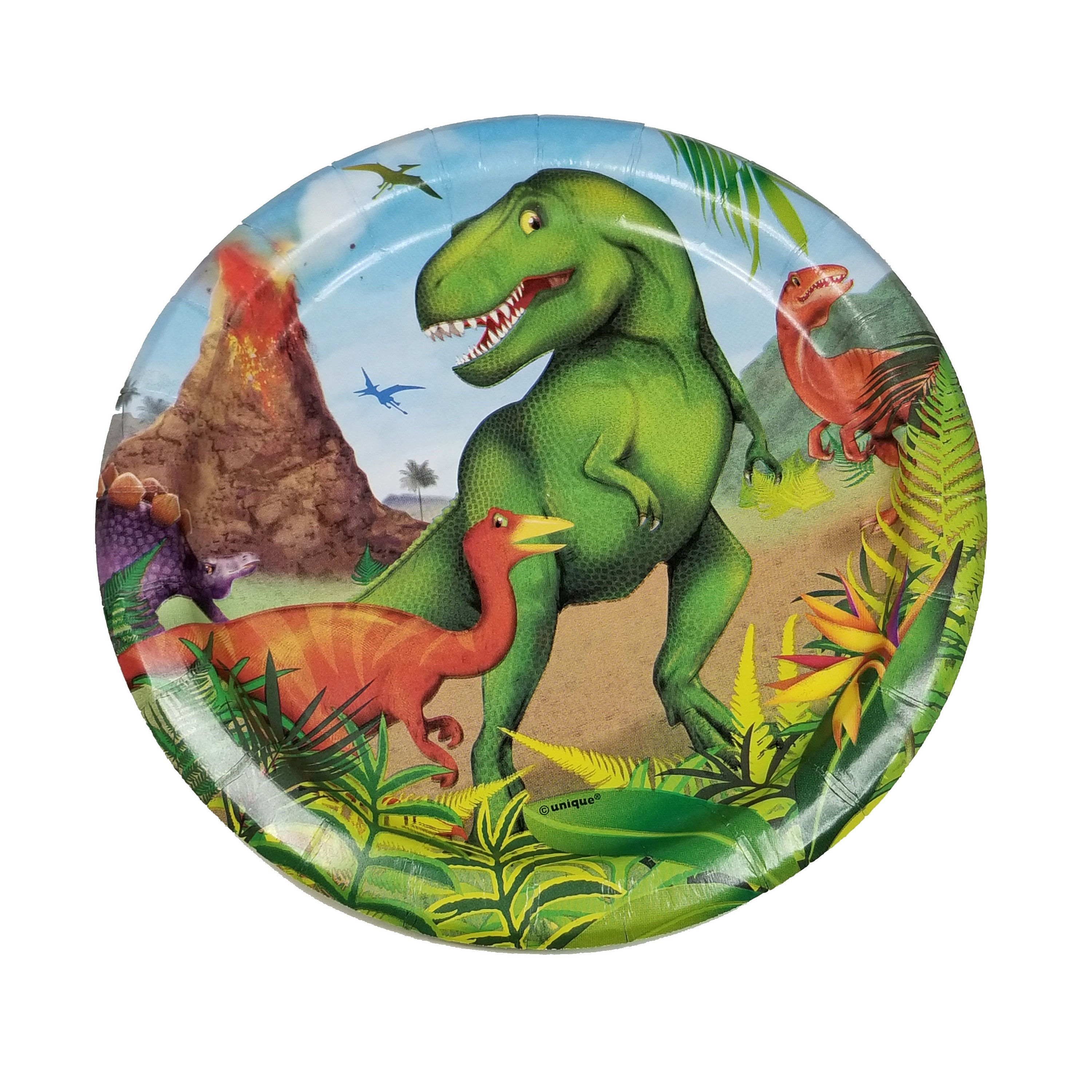 Dinosaur Mini Set-Dinosaur Plates and Napkins-Dino Plates and | Etsy