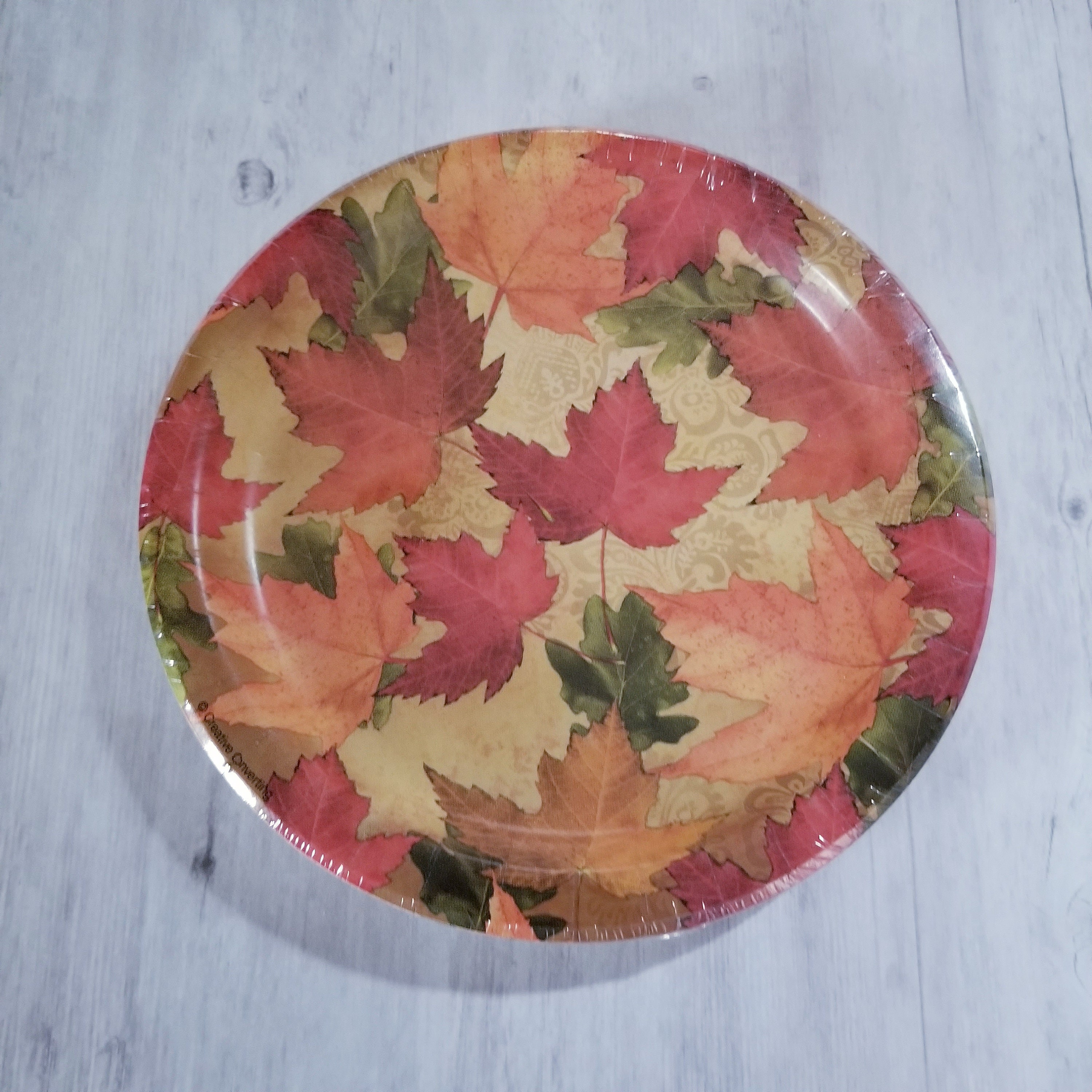 Fall Leaves Mini Set-fall Leaves Plates-fall Leaves Napkins-maple Leaf ...