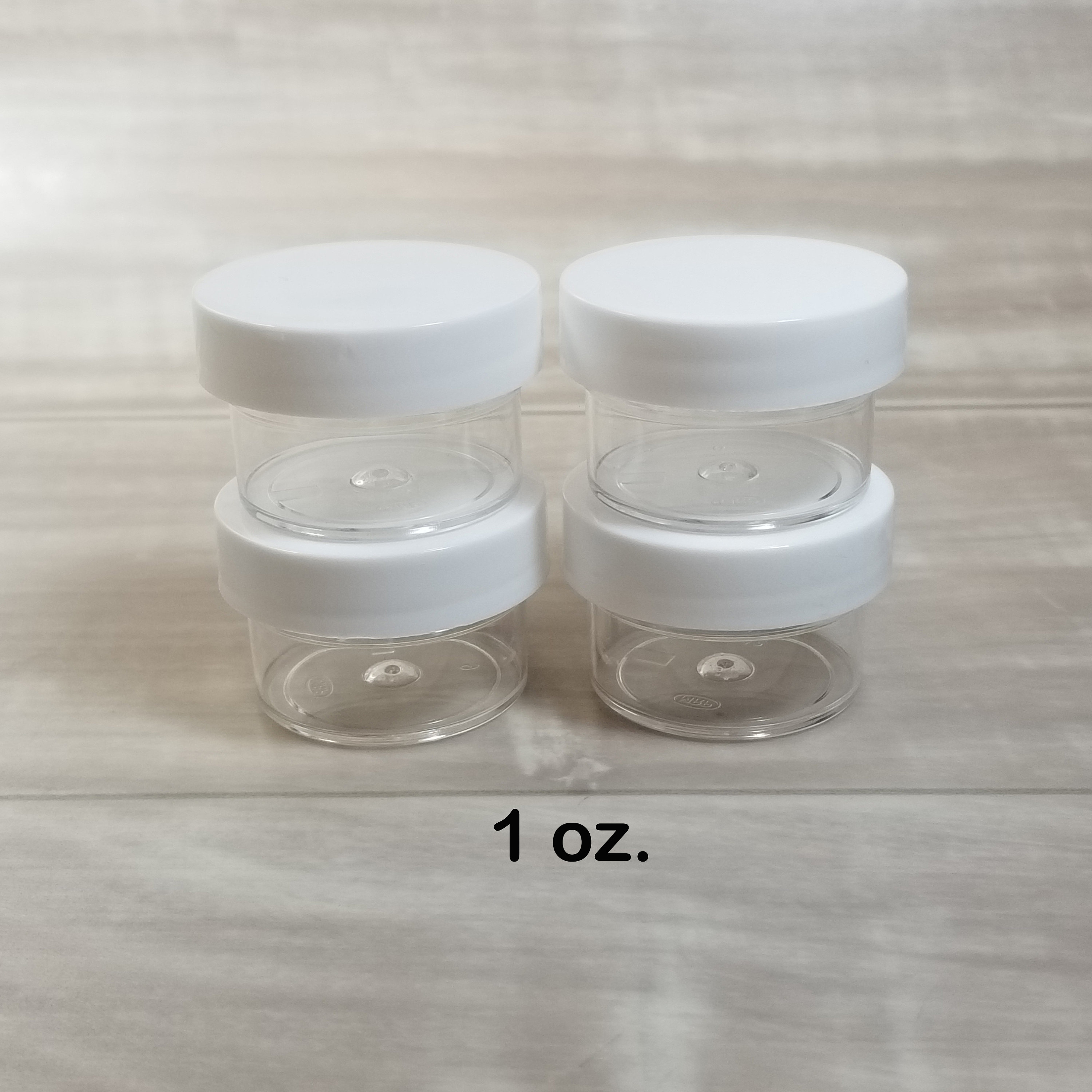 Clear Acrylic Jars