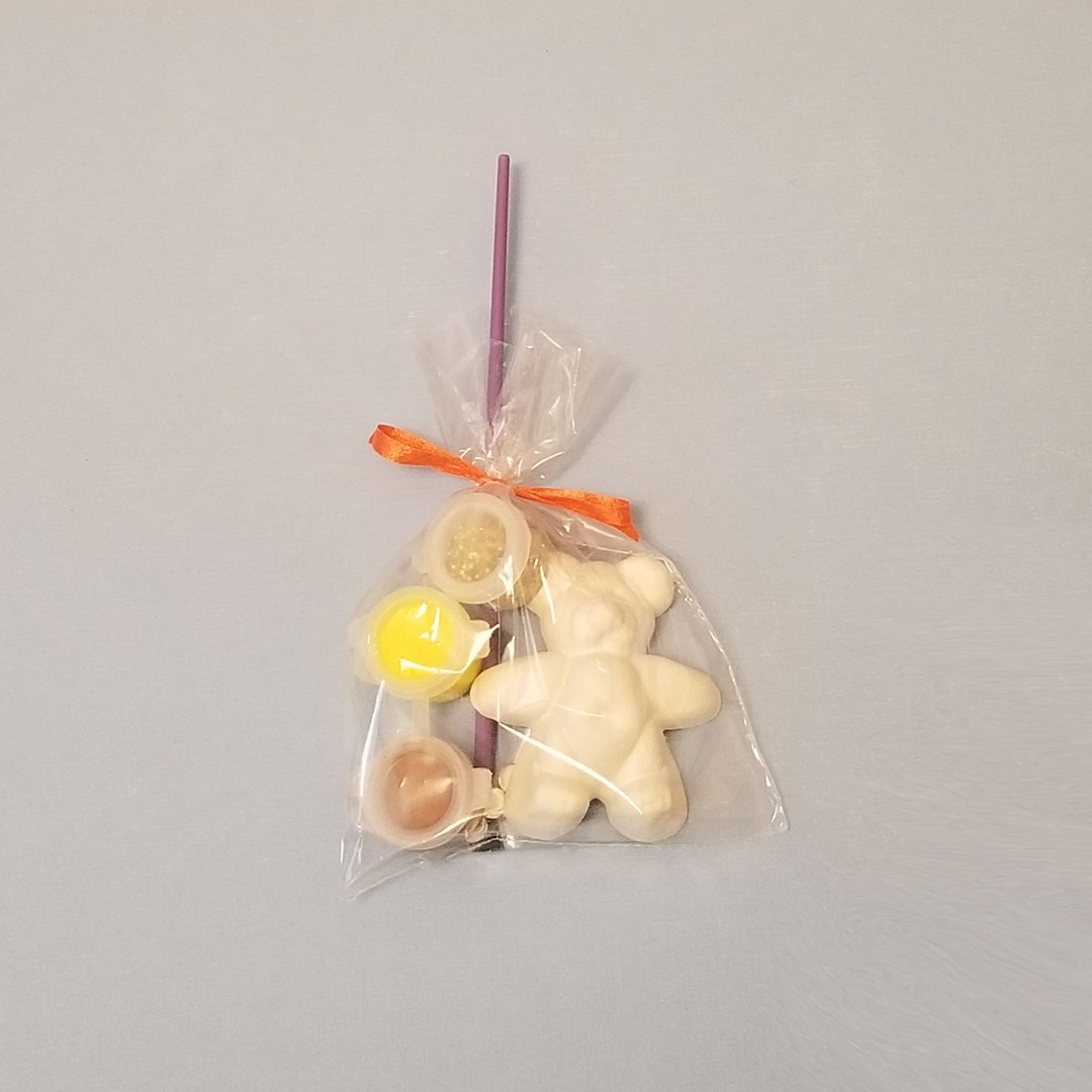 Teddy Bear Paint Your Own Plaster Craft Kit-valentine Paint Your Own ...