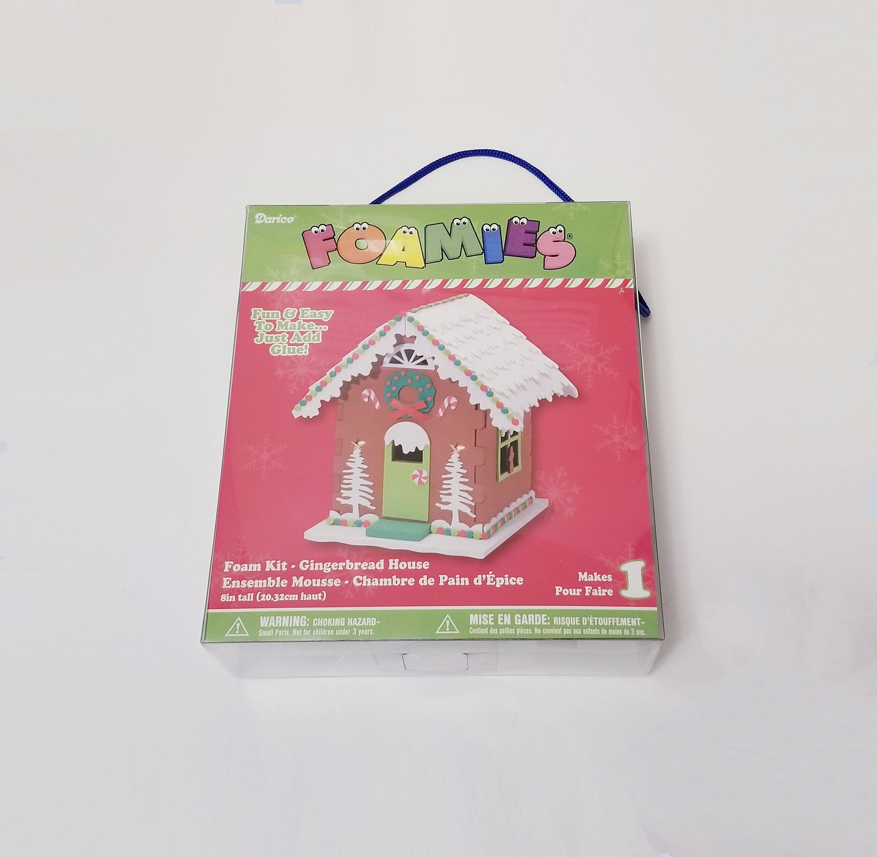 Foam Gingerbread House Activity Kit-foamies Gingerbread House Foam Kit ...