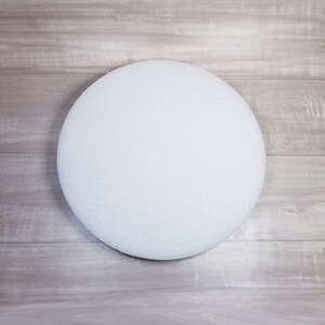 Large Craft Foam Circle Disk-smooth Styrofoam Disk Form-polystyrene ...