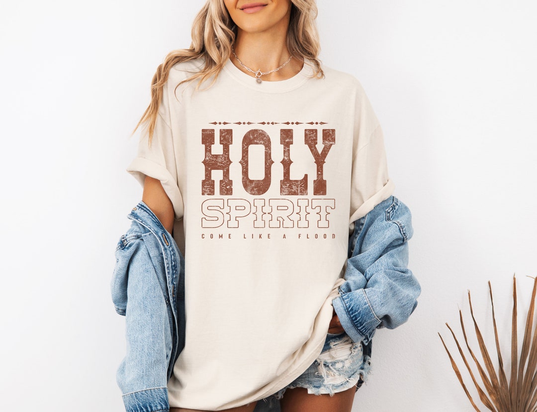 Holy Spirit Graphic Tee, Spirt Lead Me, Graphic Tee, Comfort Colors ...