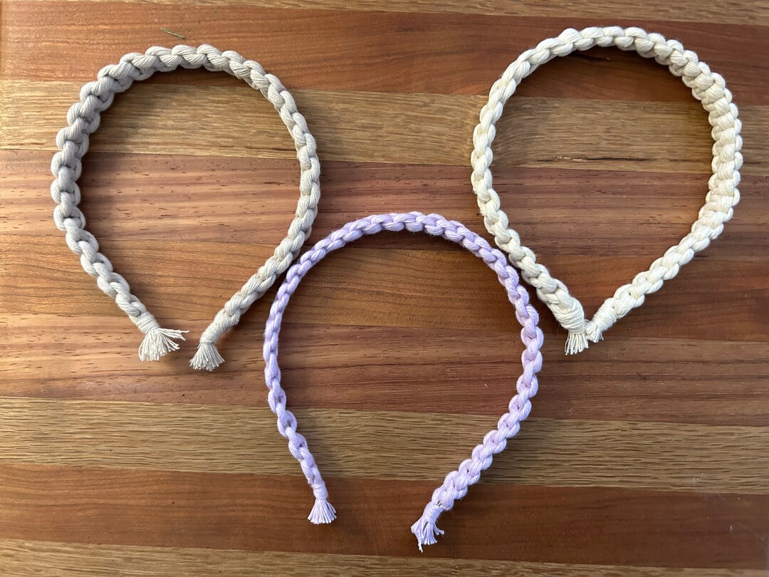 Macrame Head Band - Etsy