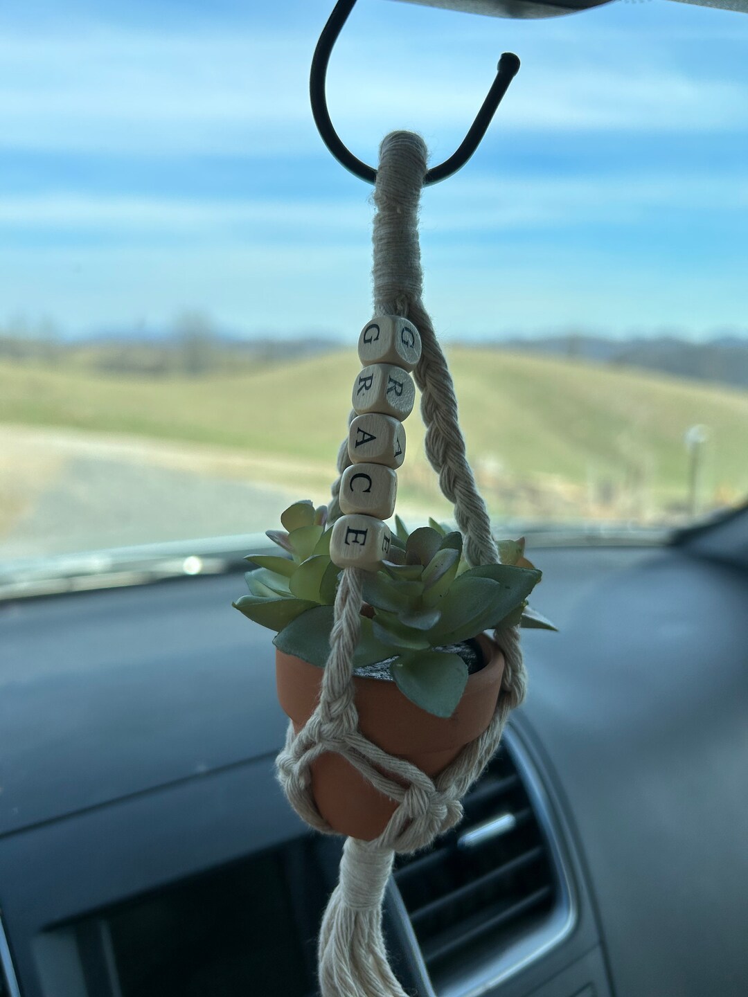 Mini Plant Hanger With Wording - Etsy