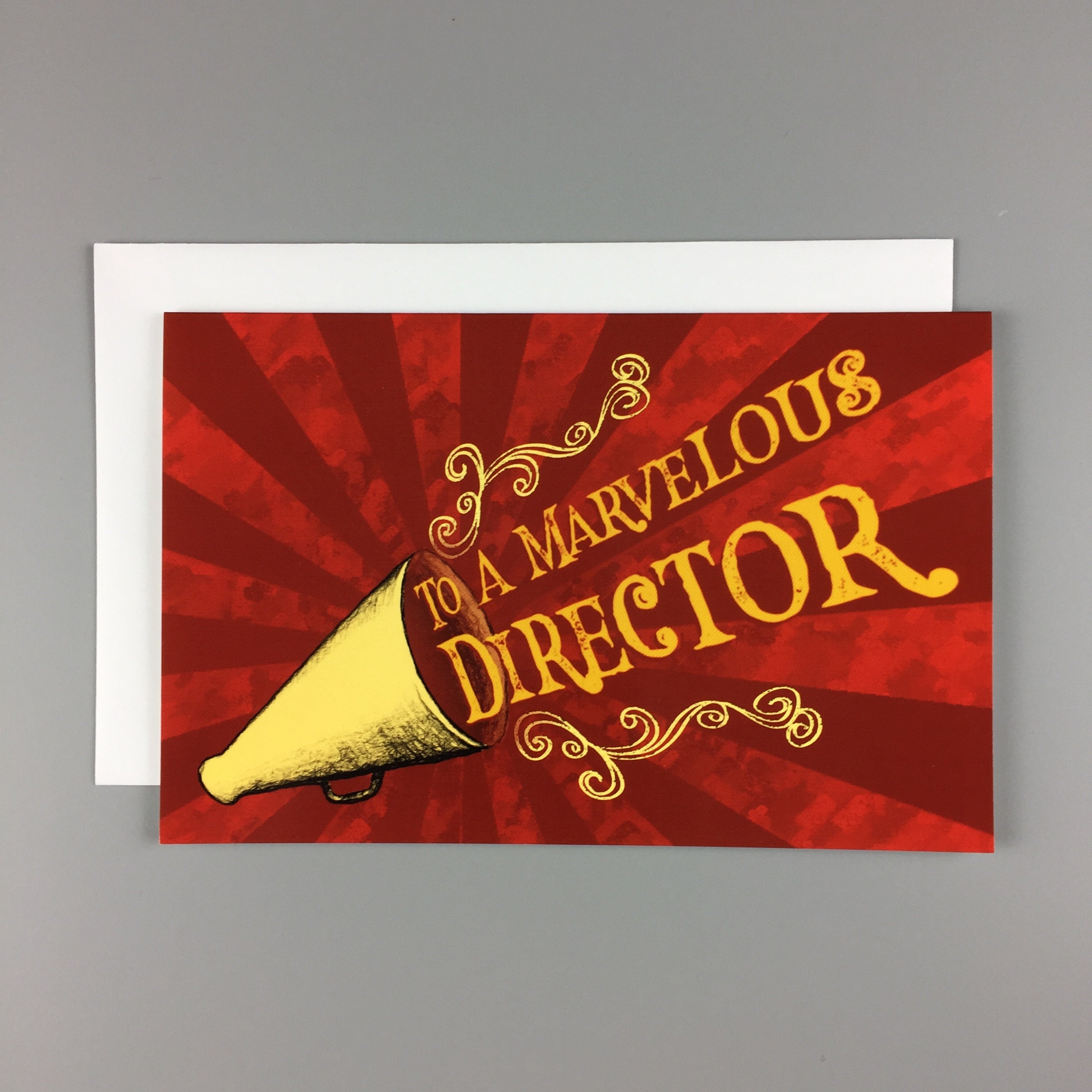 Marvelous Director Card - Etsy