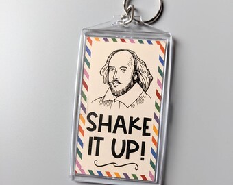 Shakespeare Keychain - Etsy