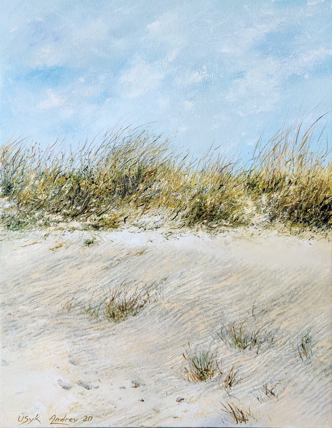 Original Oil Painting "wind", 14"/18" - Etsy