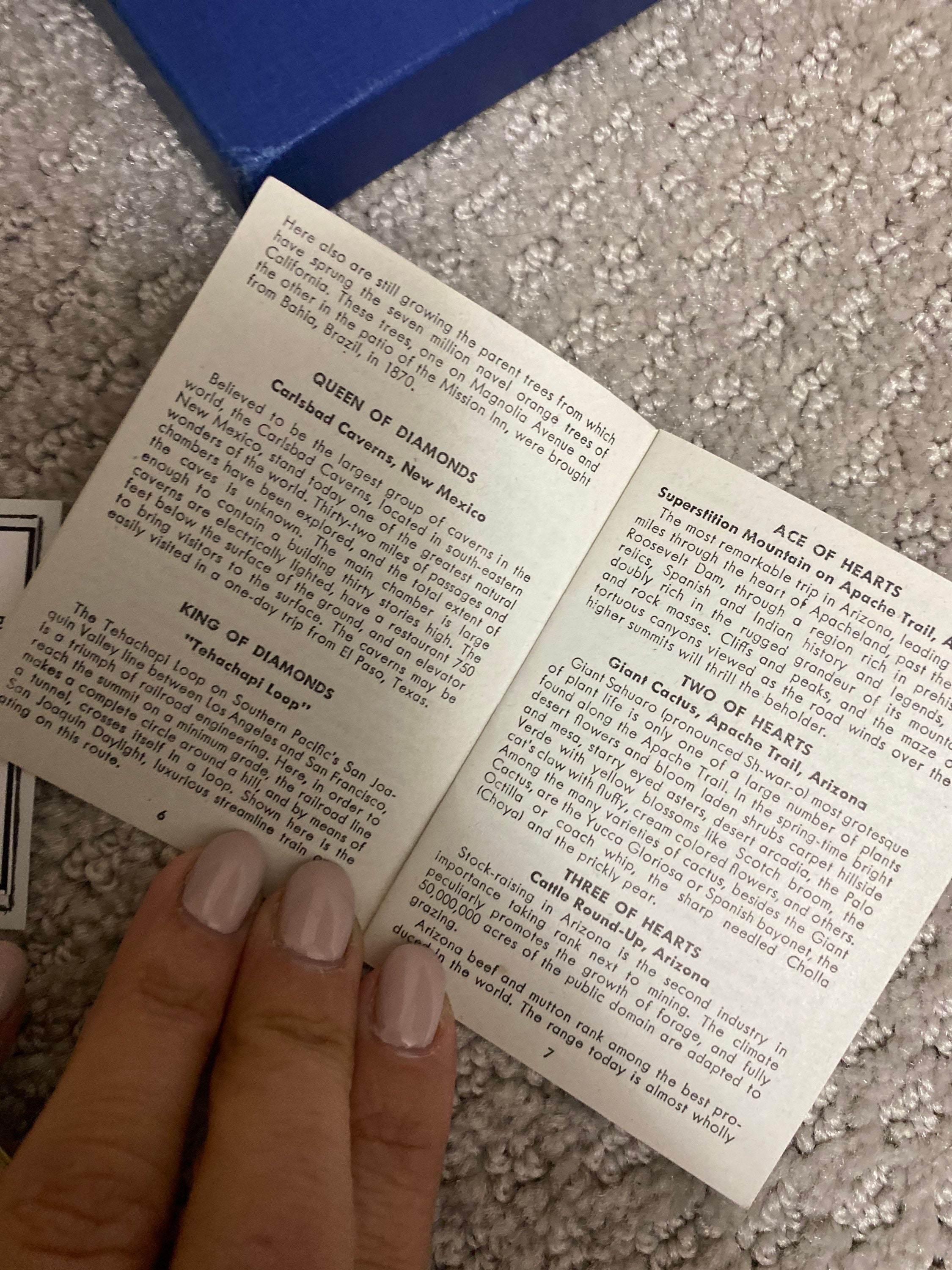 Rare 1945c Southern, Pacific Railroad Lines, Souvenir, Playing Card ...