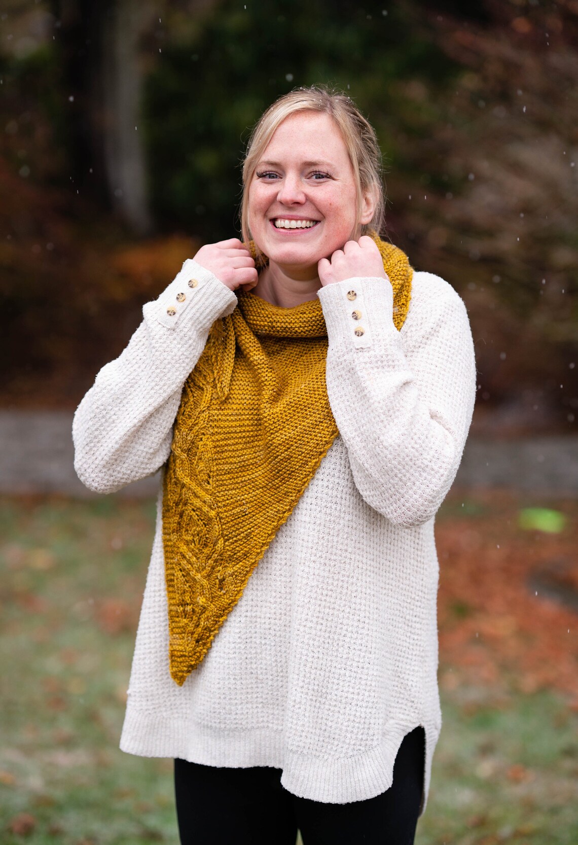 Calla Lily Wrap PDF Knitting Pattern - Etsy